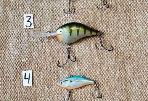 Воблеры Jaxon Rapala Smithwick Yozuri Salmo