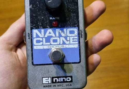 Electro harmonix nano clone chorus