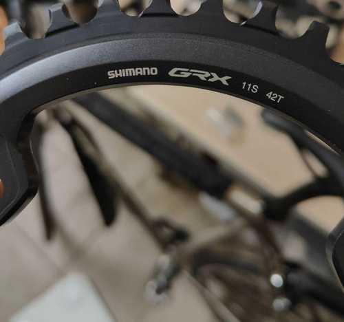 Передняя звезда Shimano FC-RX810, 11s, 42T