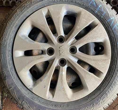 Зимние колеса r15 на kia rio 4
