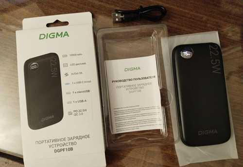 Портативное зарядное устройство Digma dgpf10B