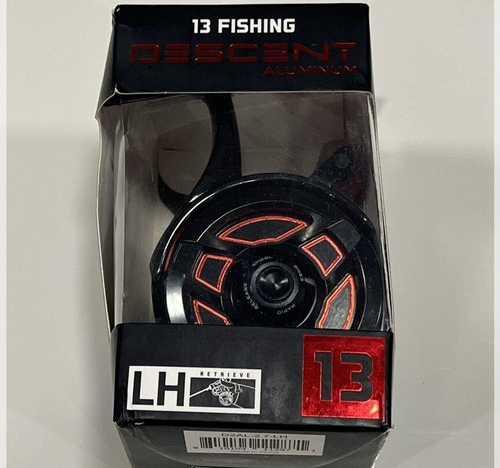13 Fishing Descent Left Retrieve Aluminum Spool