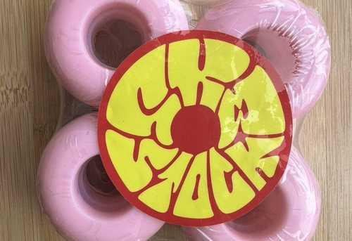 Скейтборд колеса Sk8stock Cruz Pink 54mm 82a