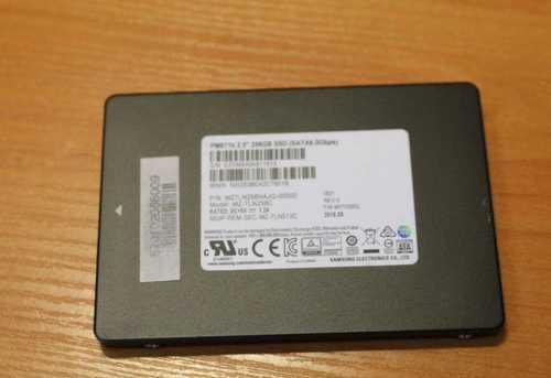 SSD Samsung PM871b 256Gb 2,5" SATA III
