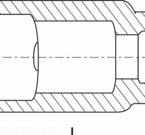 Thorvik SPS1221 Снят, замена S3S3121 Головка торце