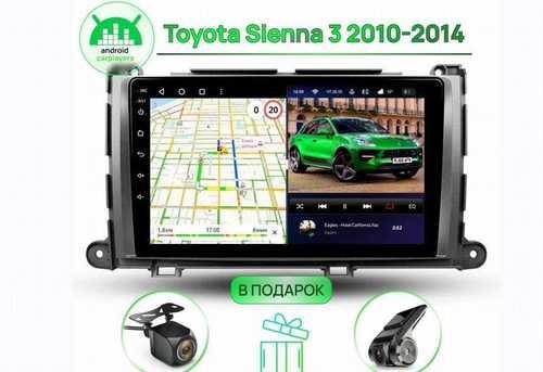 Магнитола 2.32 Toyota Sienna 3 2010-2014 Андроид