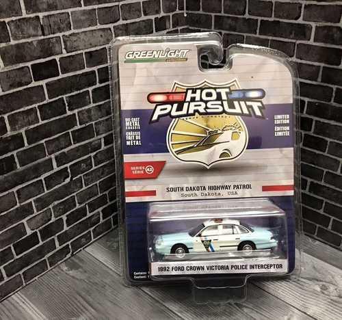 Greenlight 1/64 Ford Crown Victoria 1992г. Police