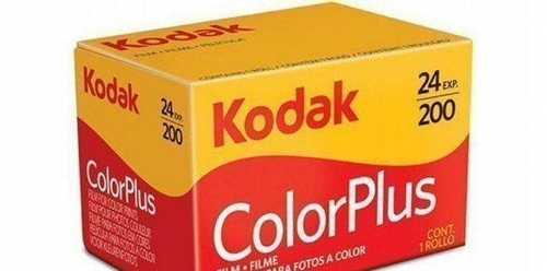 Фотопленка kodak colorplus 200 24 кадра свежая