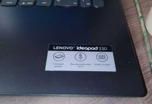 15.6" Lenovo Ideapad 330, 500 ГБ, E2-9000, RAM 4 ГБ, Radeon R2