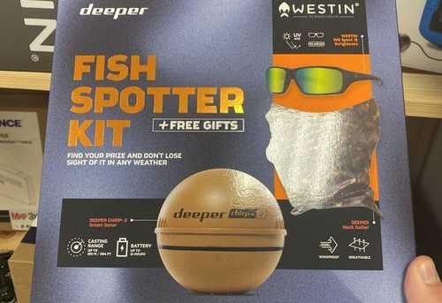 Эхолот deeper chirp 2 fish spotter kit