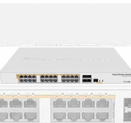 Маршрутизатор MikroTik CRS328-24P-4S RM