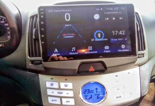 Магнитола Hyundai Elantra 4 HD