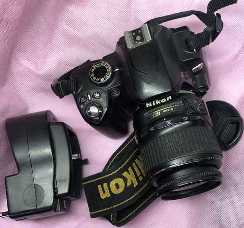 Nikon D60 kit 18-55 ретро