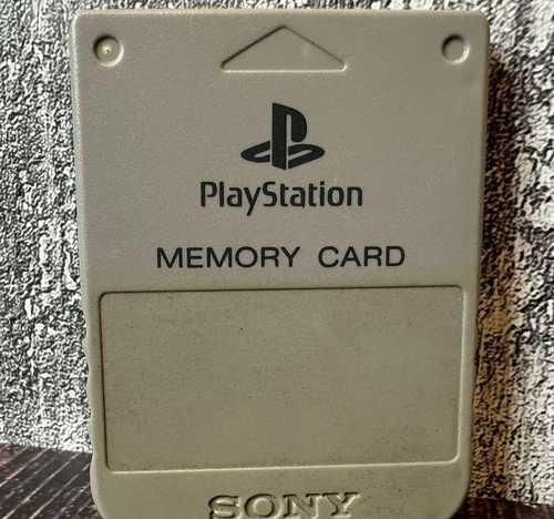 Memory card ps1 psone / карта памяти пс1