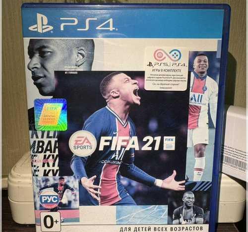 Fifa 21 ps4 диск