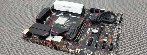 Игровой комплект MSI X570 / Ryzen 2700 / 16GB RAM