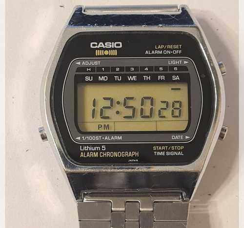 Часы Casio A652 (Р80), Japan, винтаж, состояние