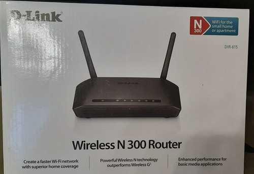 Продам Роутер Wireless N300 Router DIR-615
