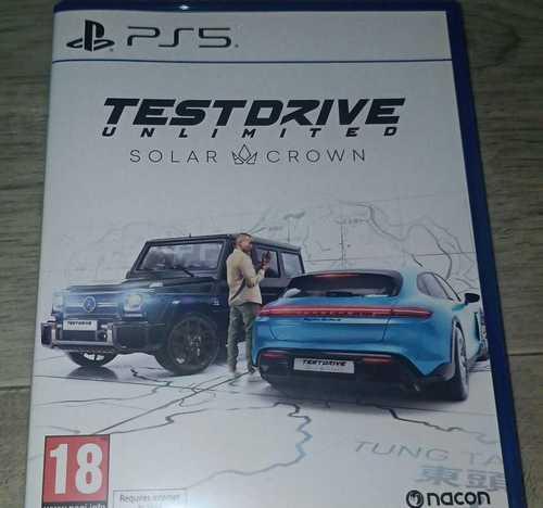 Test drive unlimited solar crown ps5 диск