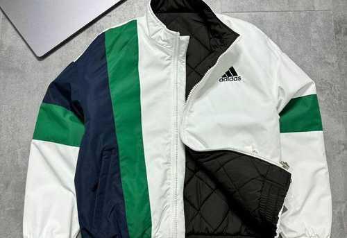 Куртка Adidas двухсторонняя мужская