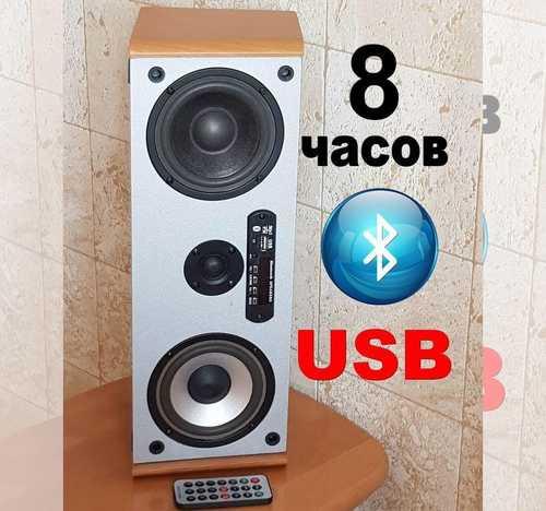 Bluetooth колонка. 8 часов, 36 Вт