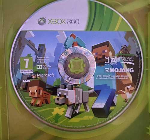 Игра minecraft xbox 360