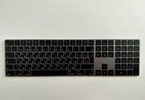Клавиатура Apple magic keyboard 2 numpad черная