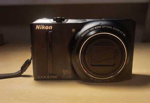 Компактный фотоаппарат nikon coolpix s9100