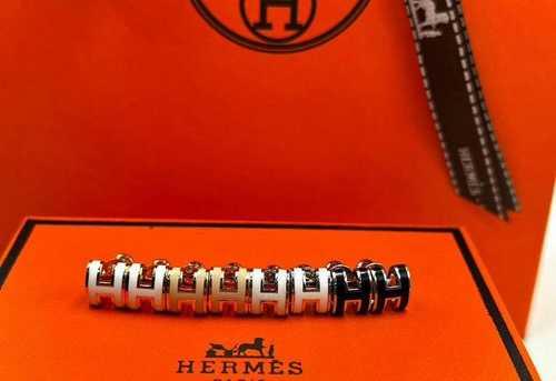 Серьги золотые Hermes