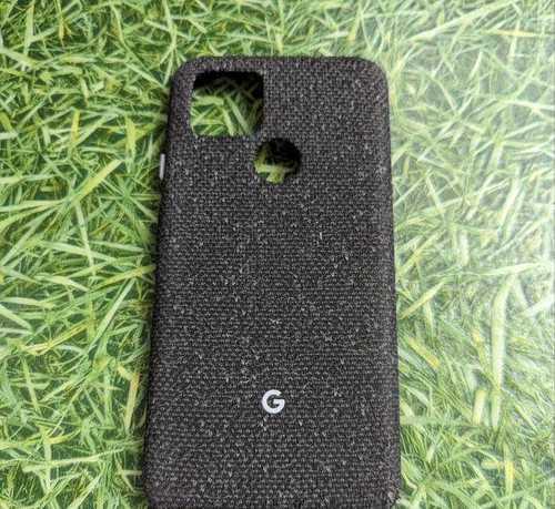 Google Pixel 4A 5G Fabric case чехол