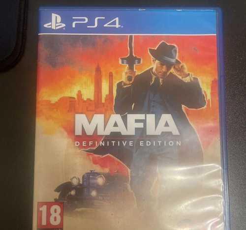 Mafia definitive edition ps4 диск