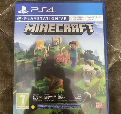 Диски на ps4 minecraft