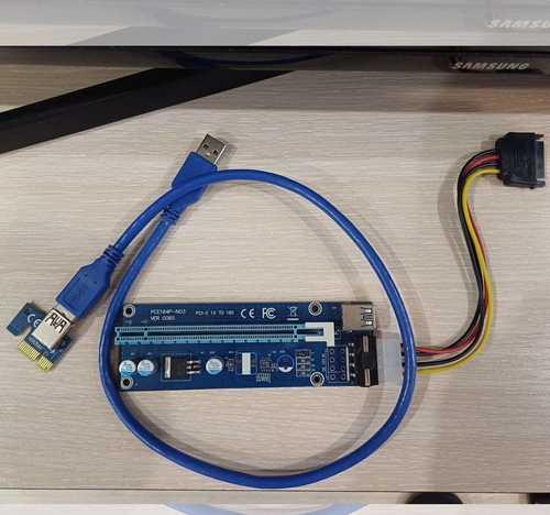 Райзер pci e x16 SATA