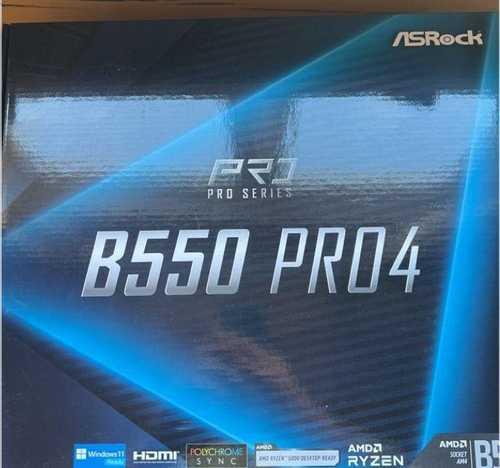 Материнская плата asrock b550 pro4