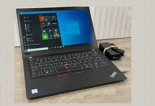 Ноутбук 14" Lenovo ThinkPad T480s, 256 ГБ, Core i5-8350U, RAM 8 ГБ, Intel HD Graphics 620