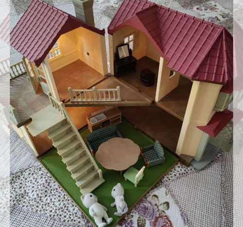 Sylvanian Families большой дом со светом