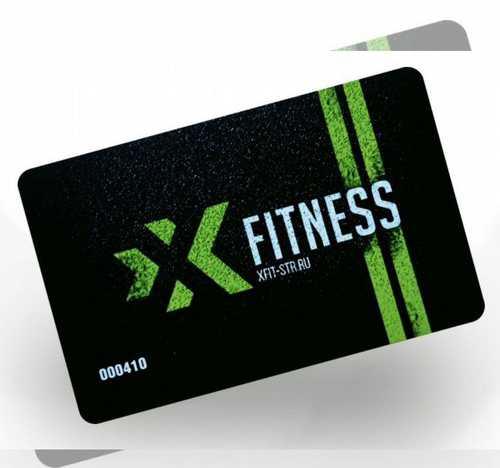 Карта в фитнес клуб xfit