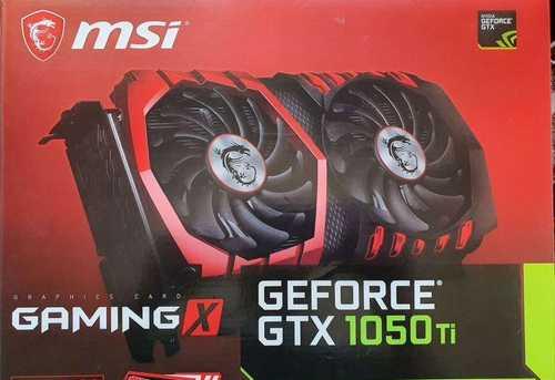 MSI GeForce GTX 1050 ti Gaming X 4Gb