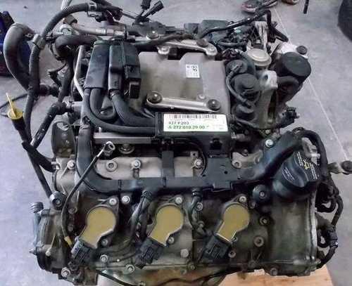 Двигатель Mercedes M272 гильзованный поршня Mahle