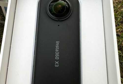 Экшн камера Insta360 X3 + 2 аккумулятора