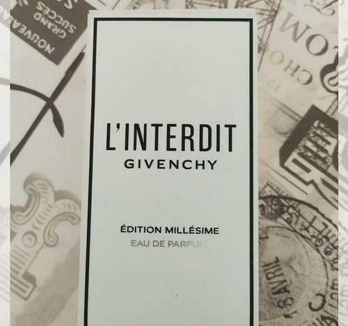 Givenchy linterdit millesime