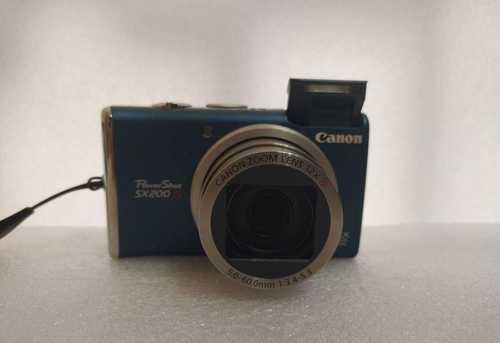 Компактный фотоаппарат Canon PowerShot SX200 IS