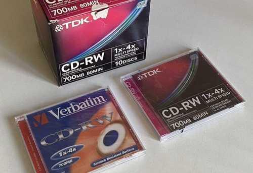 Болванки CD-RW запечатанные