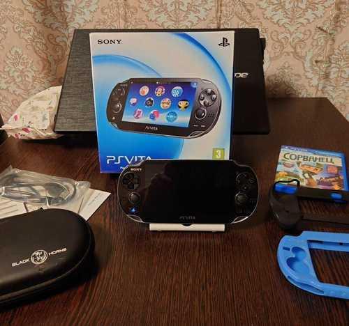 Sony vita fat 15 игр,128гб