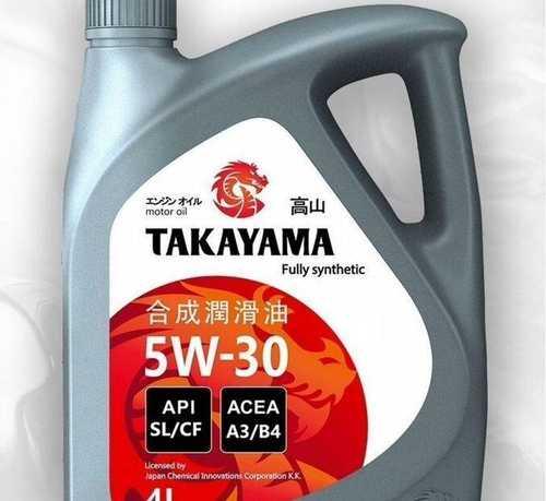 Моторное масло takayama SAE 5W-30 SL/CF