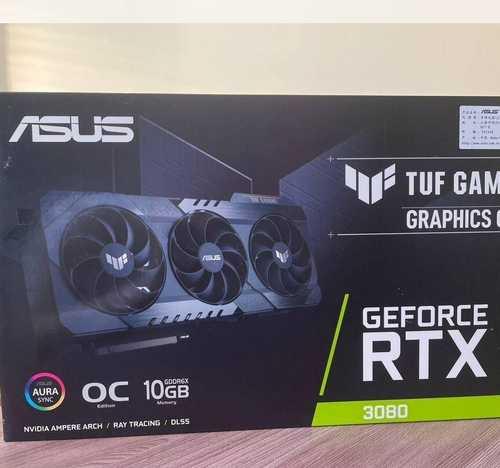 Видеокарта Asus tuf gaming rtx 3080 10 gb