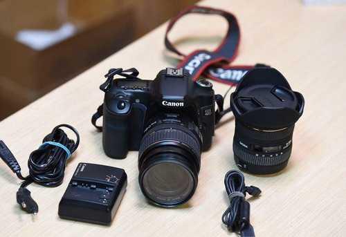 Canon EOS 40D + EF-S 17-85mm + Sigma AF 10-20mm