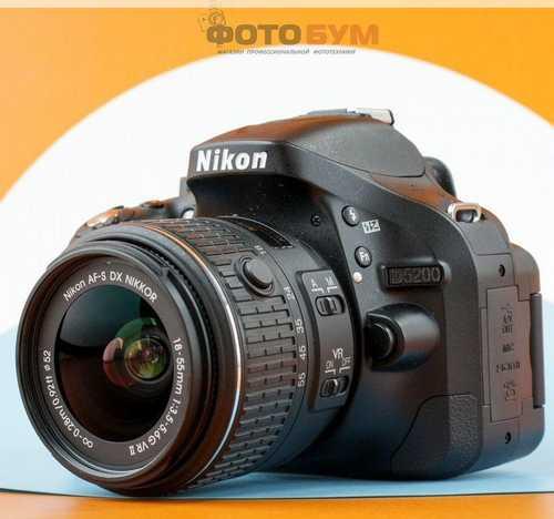 Фотоаппарат Nikon D5200 kit 18-55 VR