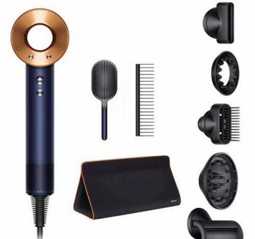 Dyson Hair Dryer HD07 (берлинская лазурь/медный) с