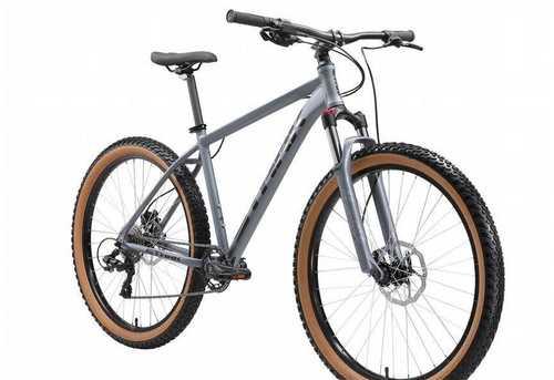 Велосипед Stark'24 Hunter 27.2+ HD серый/черный 16